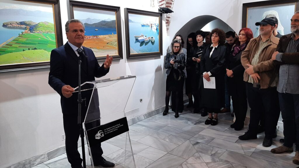 Pashk Pervathi, ekspozitë në Galerinë e Arteve në Tetovë – Dashart